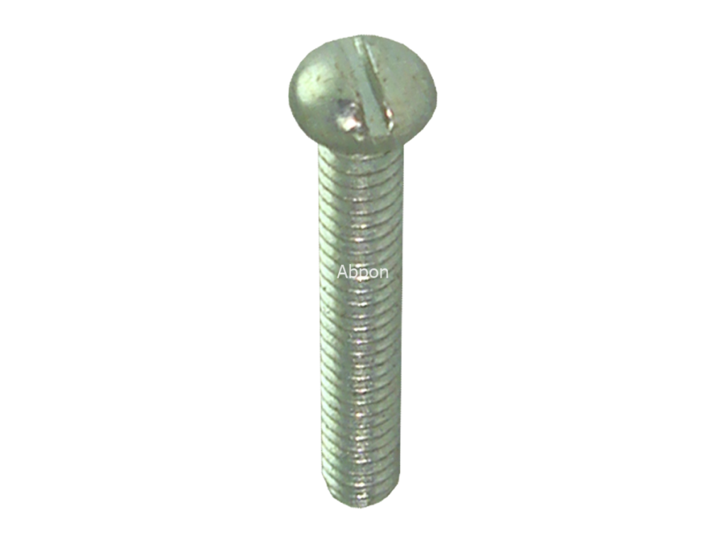 Slotted Round Head Machine Screws - Abpon Thai